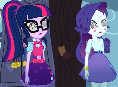 Twilight And Rarity Hypnotized Wind Up Dolls By Sonicdefenders On