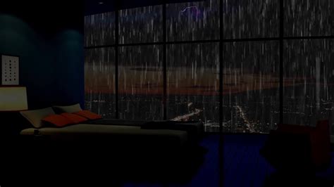 Deep Sleep Instantly In Under 3 Minutes With Heavy Rain And Thunder Youtube