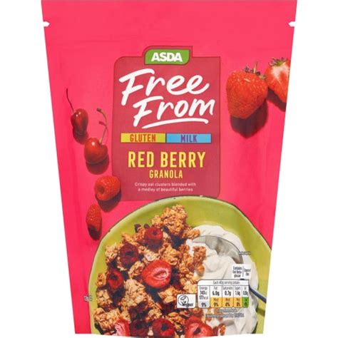 Asda Free From Red Berry Granola 312g Compare Prices And Where To Buy