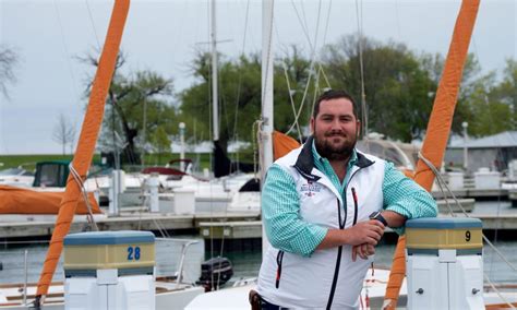 Meet Graham Sauser Of Chicago Sailing In Lakeview And Belmont Harbor