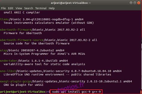 Comment Installer GCC Sur Ubuntu Toptips Fr