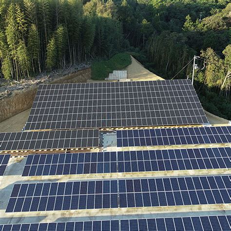 Supply High Quality Ground Mount Pv Solar Racking Structure Wholesale