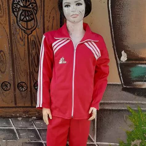 خرید و قیمت سویشرت و شلوار سرهم ورزشی رنگ بندی قرمز صورتی سایز 70تا80