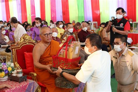 วัดเจษฎาราม พระอารามหลวง จังหวัดสมุทรสาคร พิธีเปิดงาน ปิดทองตัดหวายลูกนิมิต วัดเจษฎาราม พระ
