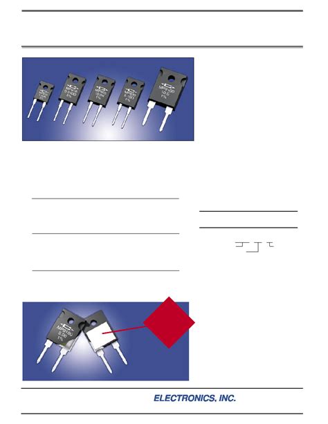 MP930 datasheet(1/2 Pages) CADDOCK | Power Film Resistors TO-126, TO ...
