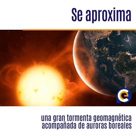 Se aproxima una gran tormenta geomagnética acompañada de auroras boreales