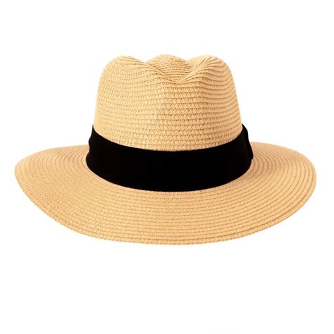 Afternoon Mens Fedora Straw Hat Tan Xl Mens Fedora Mens Straw