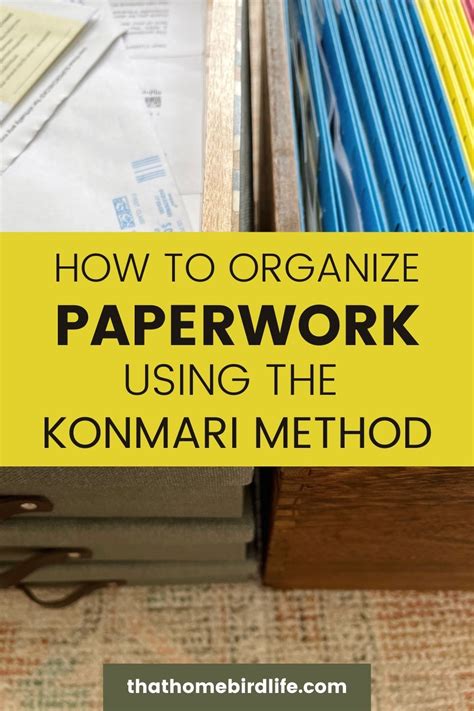 KonMari Part Four How To Declutter Organize Paperwork