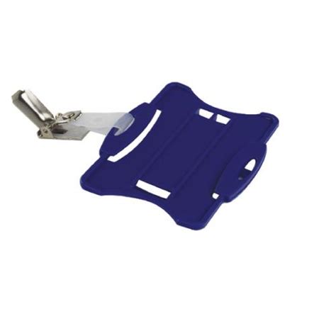 Durable Security Pass Holder With Clip Blue Pack Of 25 Db90942