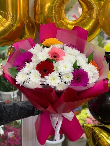 Шары и букет для именинницы Яны勺勺勺 С 18 летием пусть все загаданное обязательно сбудется 2025