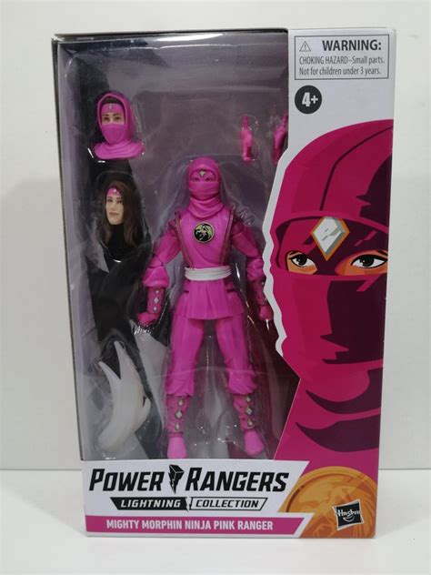 Power Rangers Hasbro Boneco De Ação Power Rangers Lightning Collection Mighty Morphin Ninja