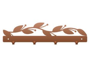 Krótki wieszak metalowy Gałązka 40 cm miedziany Metalowe Dekoracje