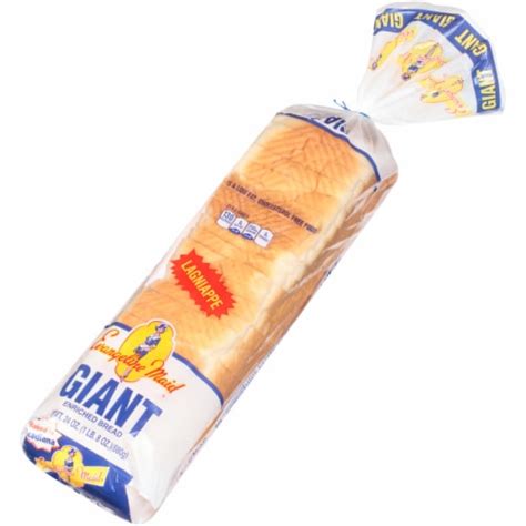 Evangeline Maid Enriched Bread Giant 24 Oz 24 Oz Kroger