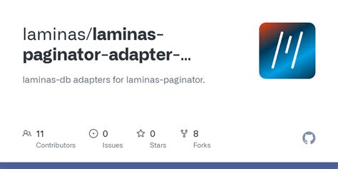 Github Laminaslaminas Paginator Adapter Laminasdb Laminas Db