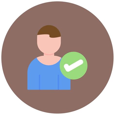 Premium Vector Correct User Icon Vector Image Can Be Used For