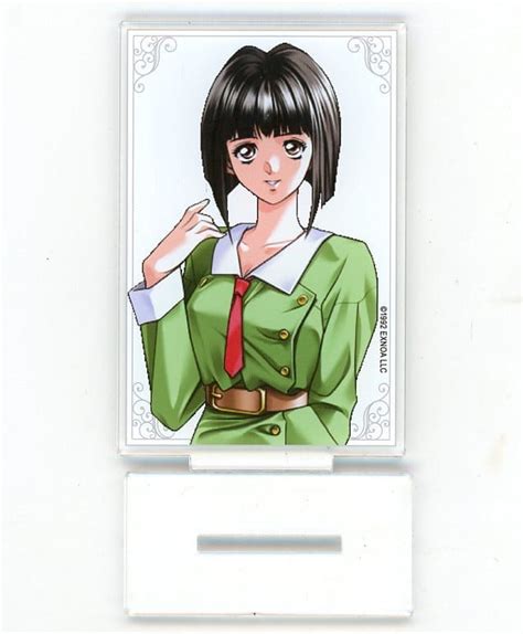 駿河屋 [単品] 斎藤亜子 新旧イラスト仕様両面アクリルスタンド 「同級生 30th Anniversary Hole 特製アクリル