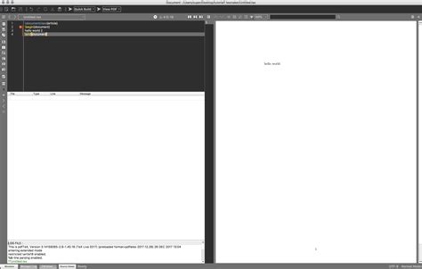 Texmaker Not Quick Buildingmac With Latest Updates Texmaker Mactex