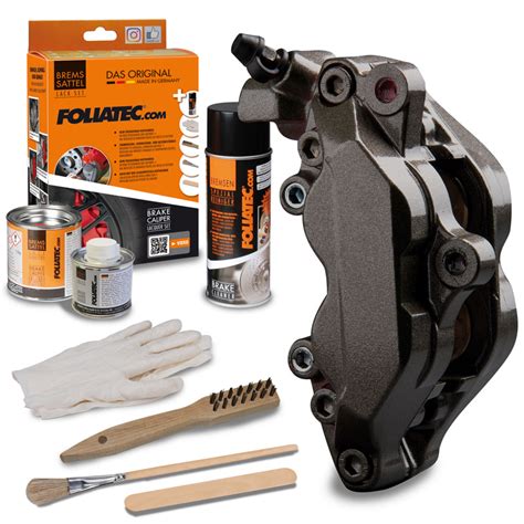 Foliatec Foliatec Remklauwlakset - carbon metallic - 3 Componenten ...