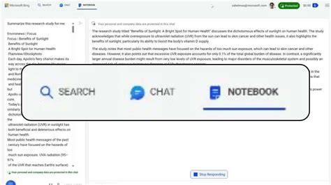 Bing Tests New Notebook Interface For Copilot Live Prompt Results
