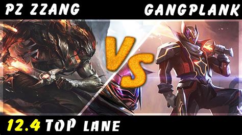 Pz Zzang Yasuo Vs Gangplank TOP Patch 12 4 Yasuo Gameplay YouTube