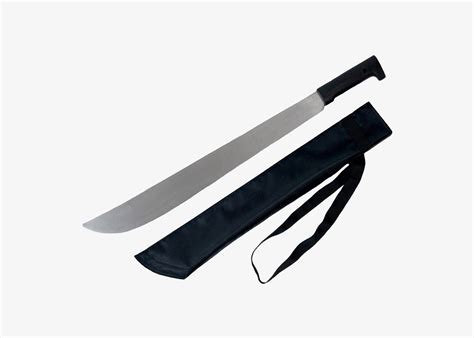 Machete recto de 20” de largo con funda textil – FireHunter