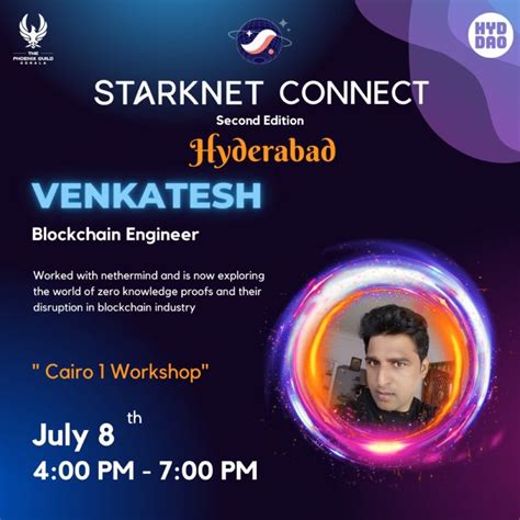 venkateshk k on linkedin starknetconnect hyderabad