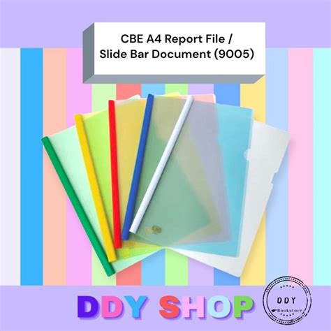 Cbe A4 Report Cover Report File Slide Bar Document Filing Document