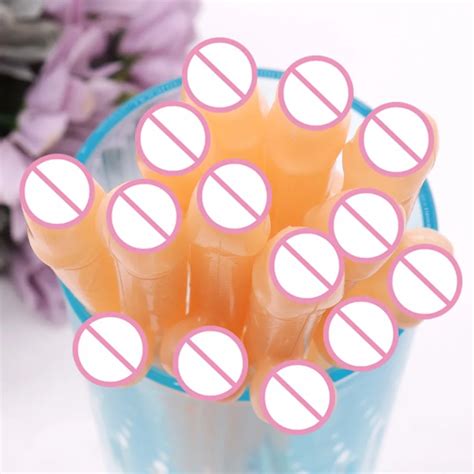 Buy 10pcs Cuticolor Penis Straws Bride Shower Sexy Hen