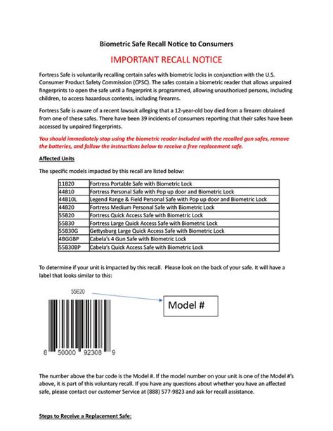 Consumer Notice