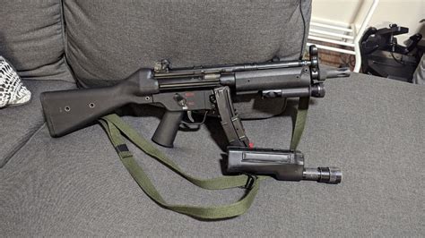 I Got Two Classic Handguards For My Sp5 A Bandt And Surefire I Think I