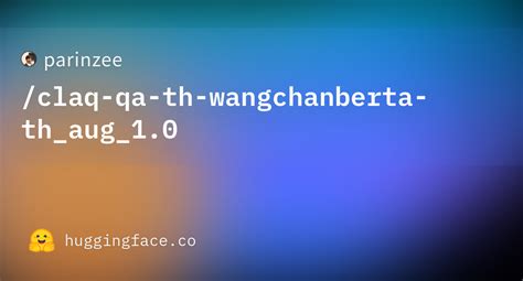 Parinzee Claq Qa Th Wangchanberta Th Aug At Main