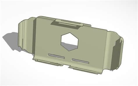 3d Design Switch Lite Grip Switch Lite Grip Tinkercad