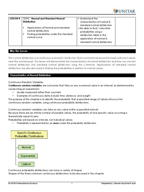 badb1014 quantitative methods lesson 4 pdf