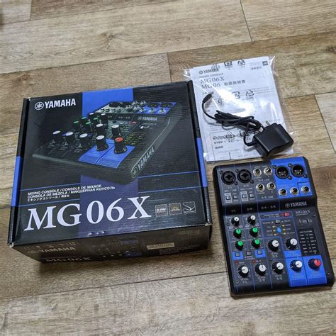 Yamaha ヤマハ Mg06x ミキサー 6ch ミキシングコンソール ミキサー 音響機材 みミキサー｜売買されたオークション情報