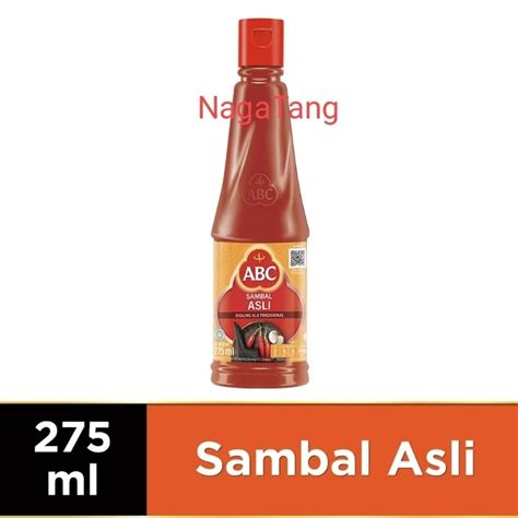 Jual Abc Saus Sambal Asli And Extra Pedas Botol 275 Ml Termurah