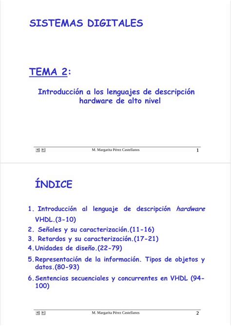 PDF Introducción a los lenguajes de descripción hardware Un