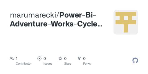 Github Marumarecki Power Bi Adventure Works Cycle Sales Dashboard