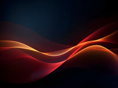 Premium Photo Dark Abstract Curve And Wavy Background With Gradient