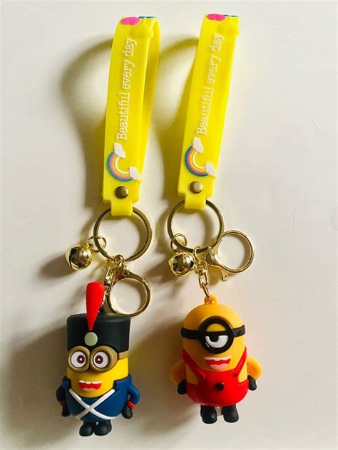 Minion Keychains Hobbies And Toys Toys And Games On Carousell
