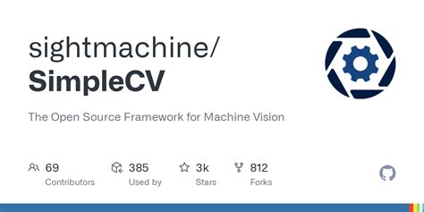Github Sightmachinesimplecv The Open Source Framework For Machine Vision