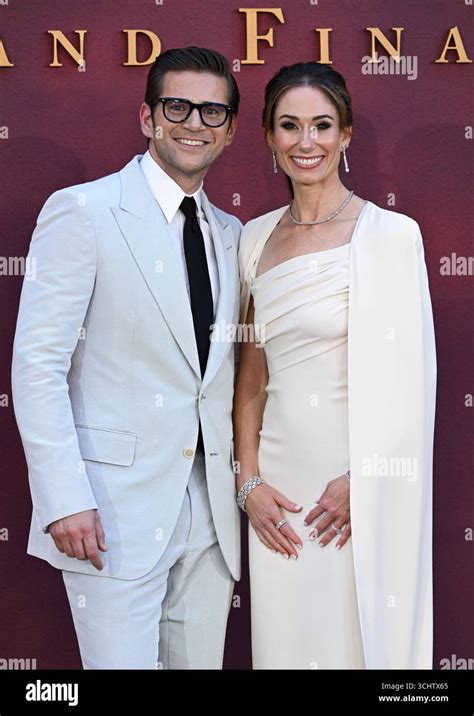 London Uk September 3rd 2025 Allen Leech And Jessica Blair Herman Attending The Downton