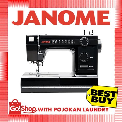 Jual JANOME HD HD BE Mesin Jahit Portable Heavy Duty Body Besi Shopee Indonesia