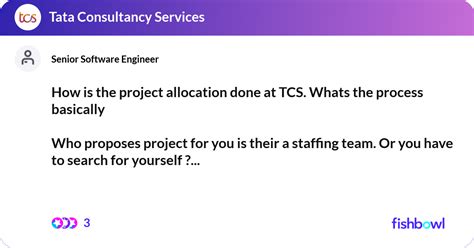 How Is The Project Allocation Done At TCS Whats T Fishbowl