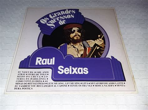 Disco De Vinil Raul Seixas Os Grandes Sucessos Gita Tente Outra Vez