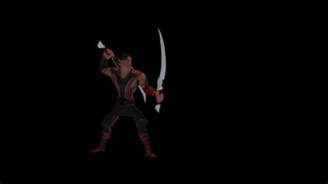 Artstation Triple Slash Using Ninja Rig