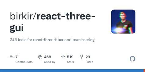 Github Birkirreact Three Gui Gui Tools For React Three Fiber And