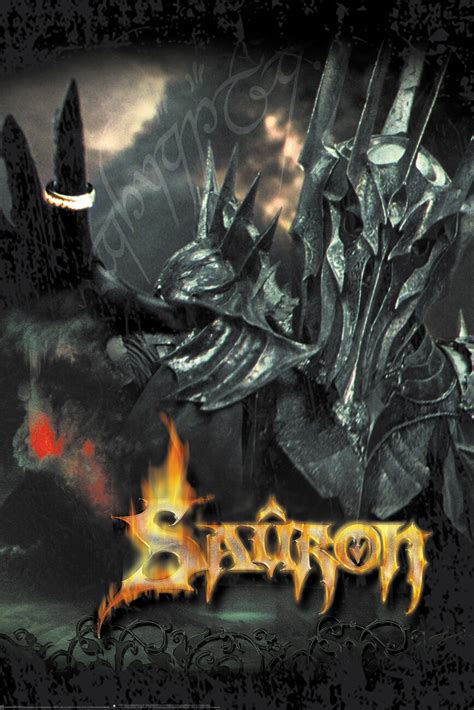Poster Art Print Lord Of The Rings Sauron Cadeaus And Merch
