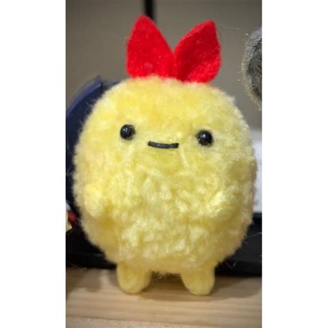角落生物炸蝦尾手工毛線娃娃鑰匙圈 蝦皮購物