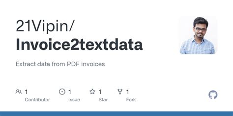 Github Vipin Invoice Textdata Extract Data From Pdf Invoices