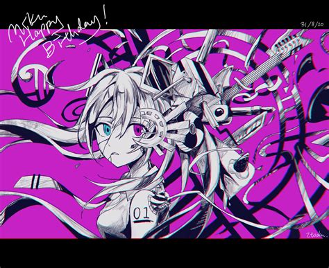 Hatsune Miku Vocaloid Drawn By Itooku Danbooru